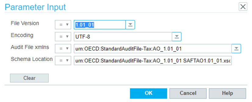 SOP - SAF-T File - Portugal